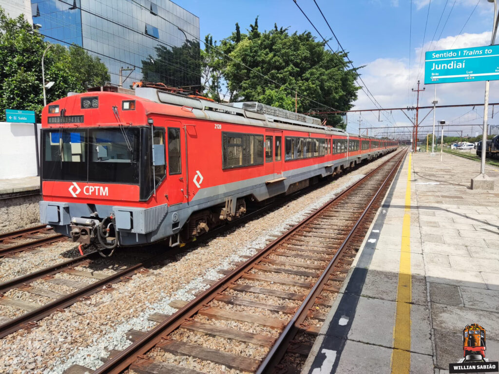 ADEUS “ESPANHOL” SÉRIE 2100 DA CPTM - EU AMO TREM